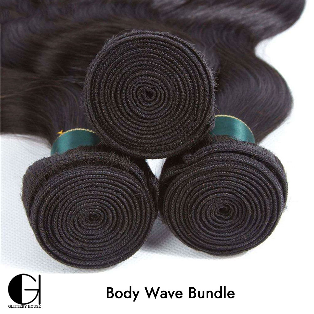 Body Wave Bundle 10A 12A 14A Human Hair - GlitteryHouse