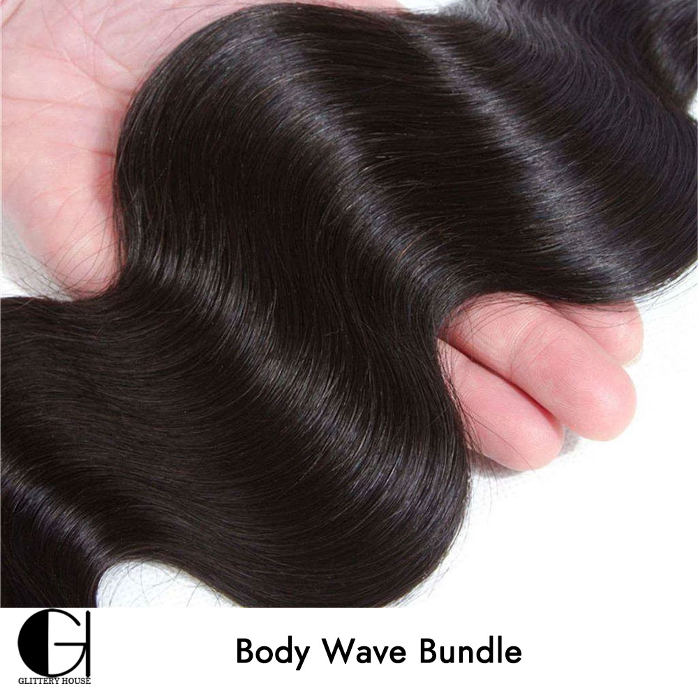 Body Wave Bundle 10A 12A 14A Human Hair - GlitteryHouse