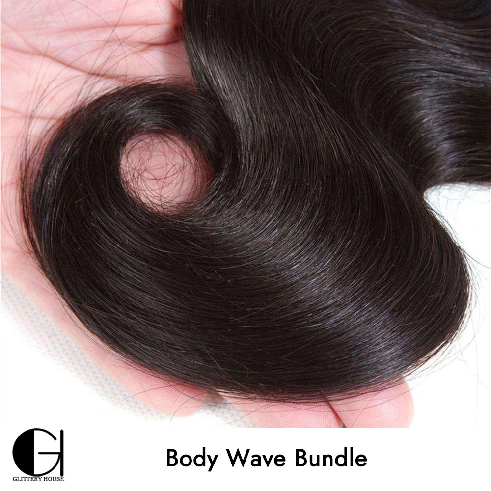 Body Wave Bundle 10A 12A 14A Human Hair - GlitteryHouse